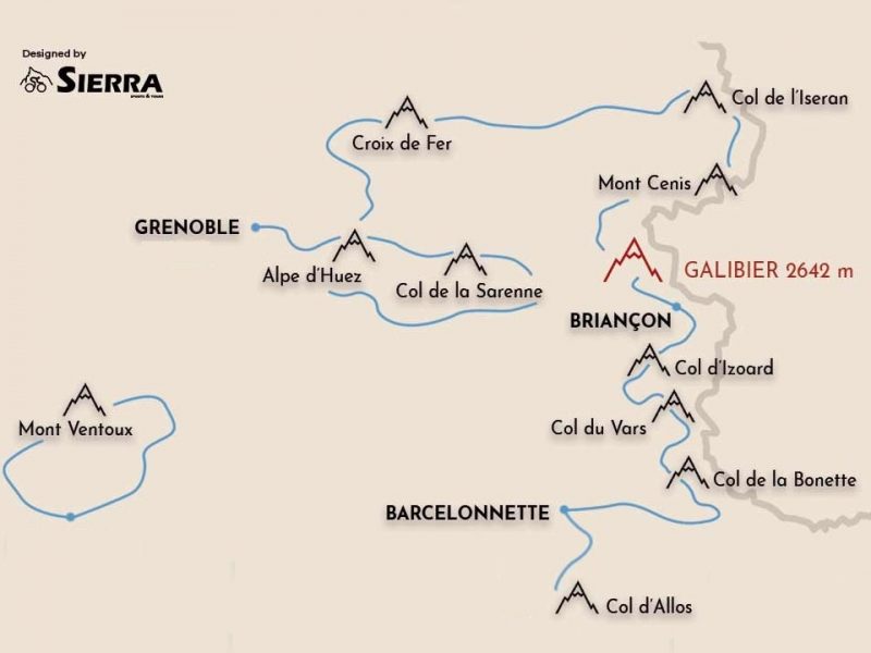Cycling the French Alps from Alpe d'Huez to Mont Ventoux